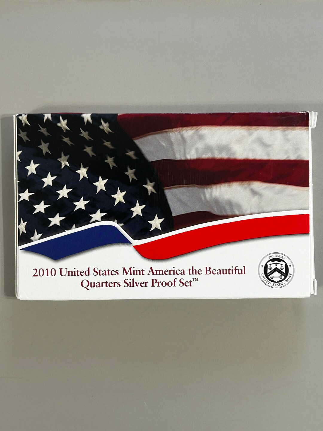Beautiful 2010 S United States Mint Quarters Silver Proof Set W/box ...
