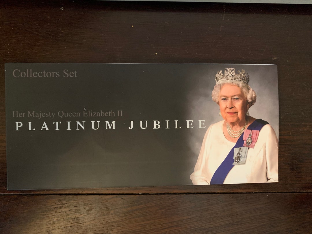 Beautiful 2022 Queen Elizabeth II Platinum Jubilee 7 Piece Coin ...