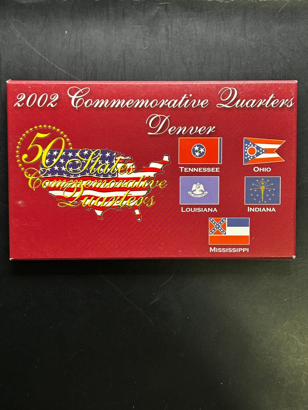 Beautiful 2002 Commemorative Quarters - Denver Edition - Uncirculated ...