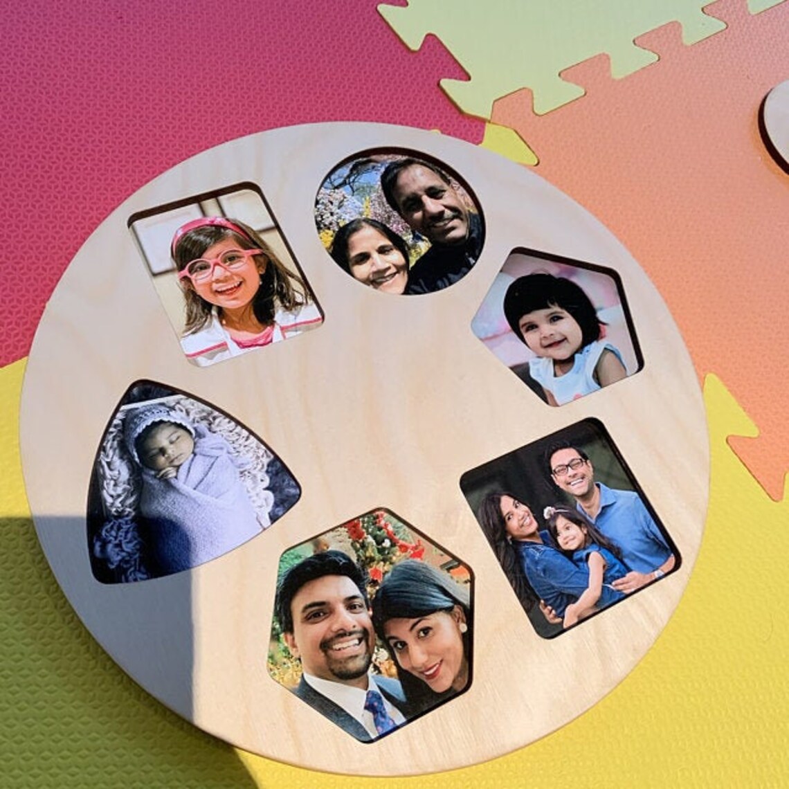 6 Piece Toddler Photo Puzzle - Etsy