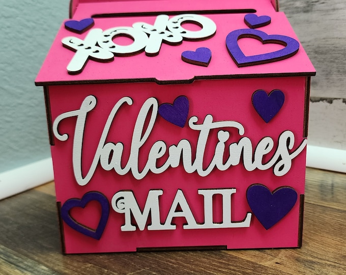 3D Valentines Day Bird House Box Card - Etsy