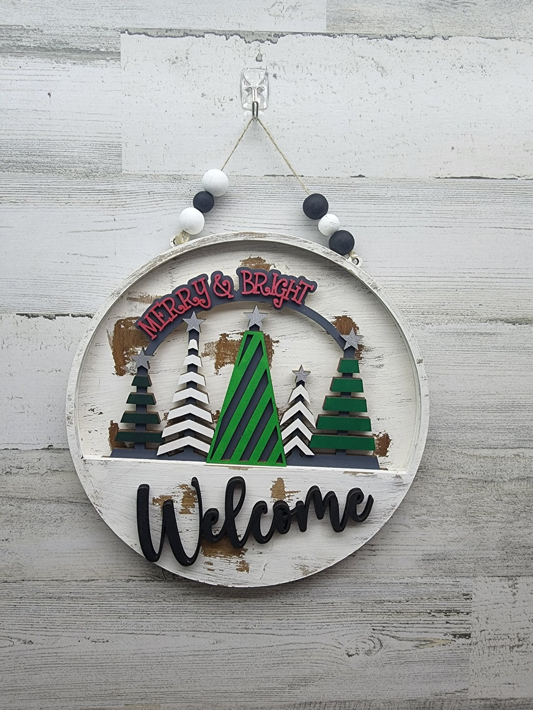 Merry Christmas Welcome Sign Insert | Happy Holidays Welcome Sign ...