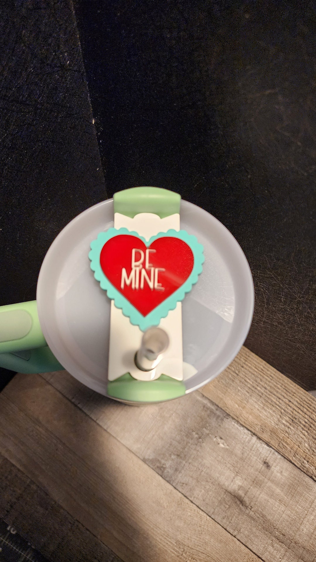 Valentine Acrylic Cup Topper: Be Mine Heart - 40 Oz Tumbler - Etsy
