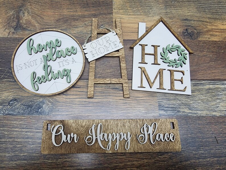 Home Shelf Sitter Insert Home Wagon Insert Home Tiered - Etsy