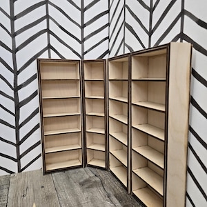 Mini Bookcase: Wood Booktok Bookshelf - Etsy