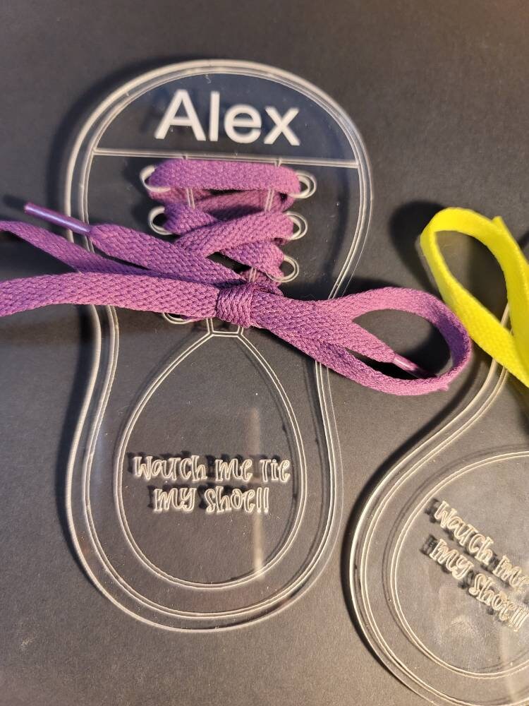 I Can Tie My Shoes Shoe Tying Teaching Learning to Tie My - Etsy