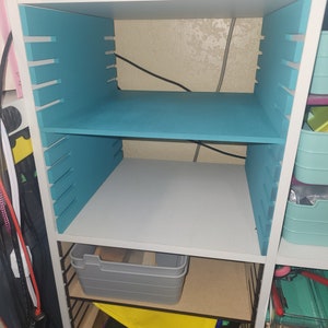 Adjustable Cubby Shelf Insert: Unfinished MDF Cube Shelves - Etsy