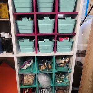 3x3 Cubby Organizer Insert: Unfinished MDF Cube Shelves - Etsy