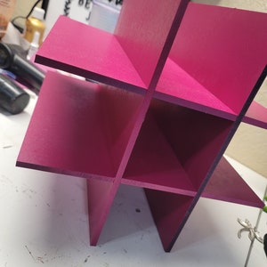 3x3 Cubby Organizer Insert: Unfinished MDF Cube Shelves - Etsy