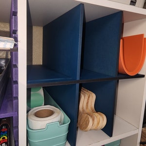 3x2 Cubby Organizer Insert: Unfinished MDF Cube Shelves - Etsy
