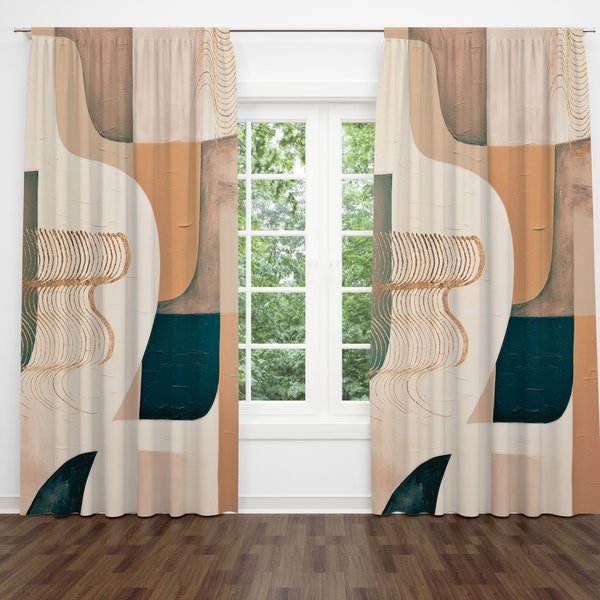 Earthy Bedroom Curtains - Etsy