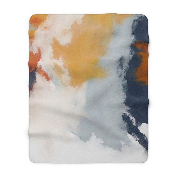 Home & Living Throws Cozy Comfy Blankets Living Room Bedroom Navy Blue ...