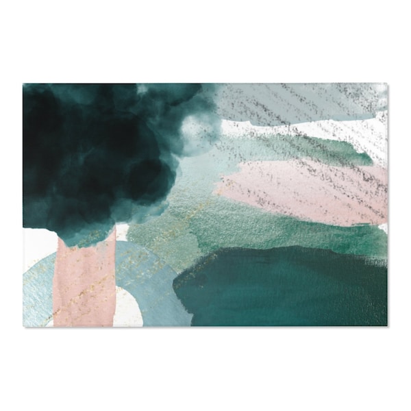 Green Area Rug - Etsy