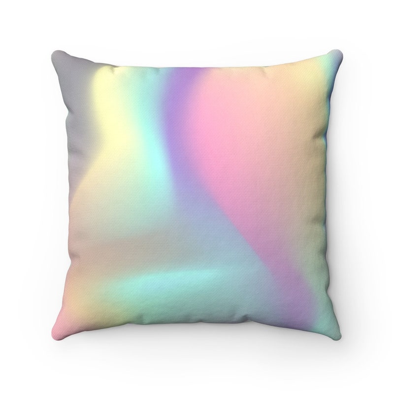 Holographic Pillow - Etsy
