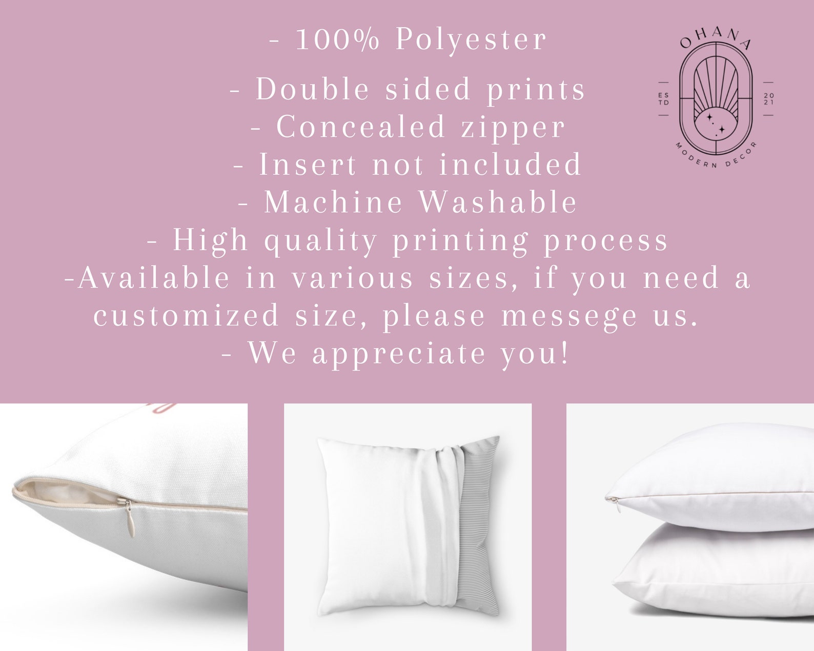 Abstract Pillow Cover, White Grey Rose Beige , Marble Agate Quartz ...