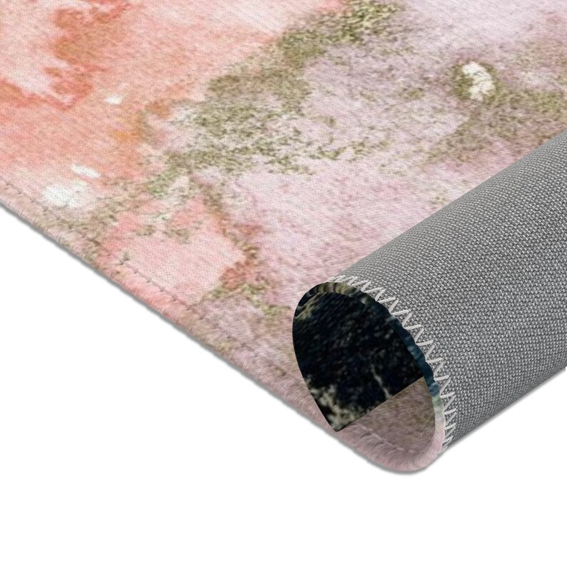 Boho Chic Area Rugs Navy Lavender Pink Ombre Gold Beige - Etsy