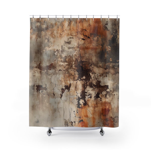 Rustic Shower Curtain - Etsy