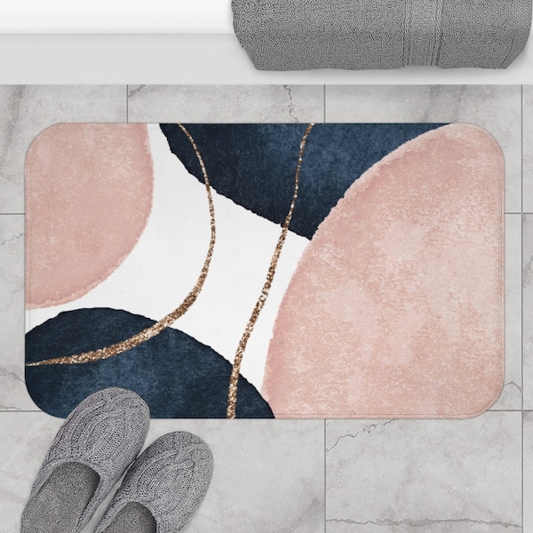 Blush Bathroom Decor - Etsy