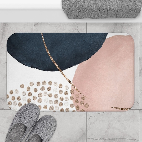 Blush Bathroom Decor - Etsy