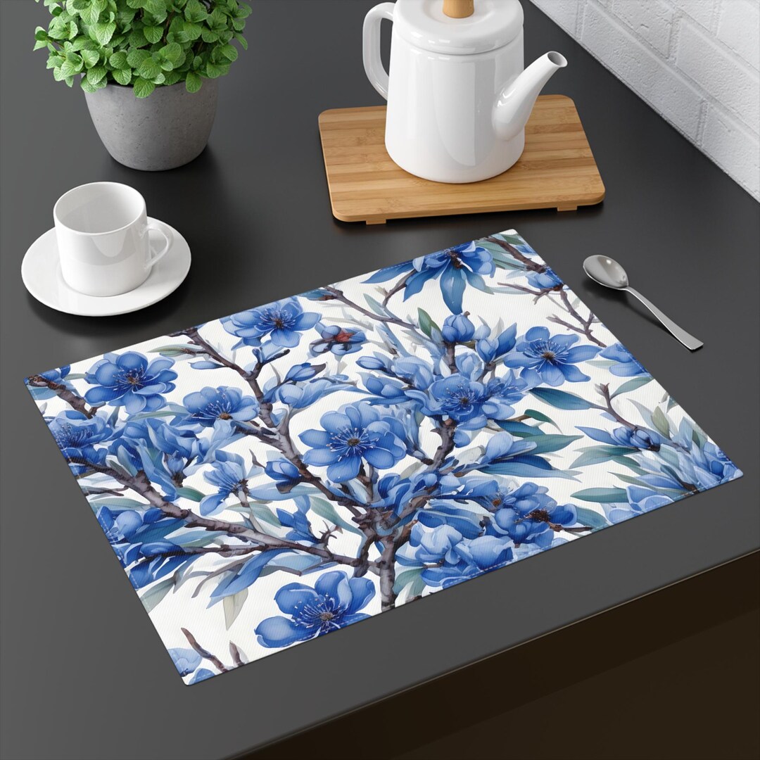 Vintage Placemat, Dining Table Decor, Housewarming Gift, Floral ...