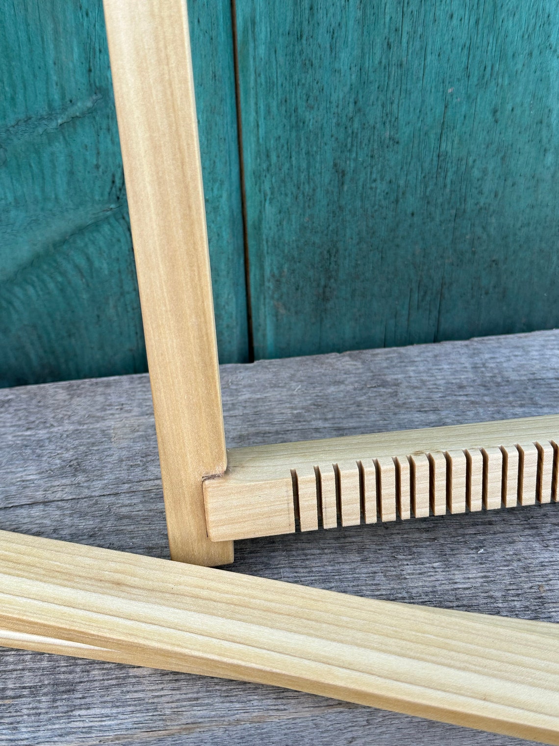 Hand Made Solid Wood Lap Loom - Tulip Tree Frame Loom, Weaving Loom - Etsy