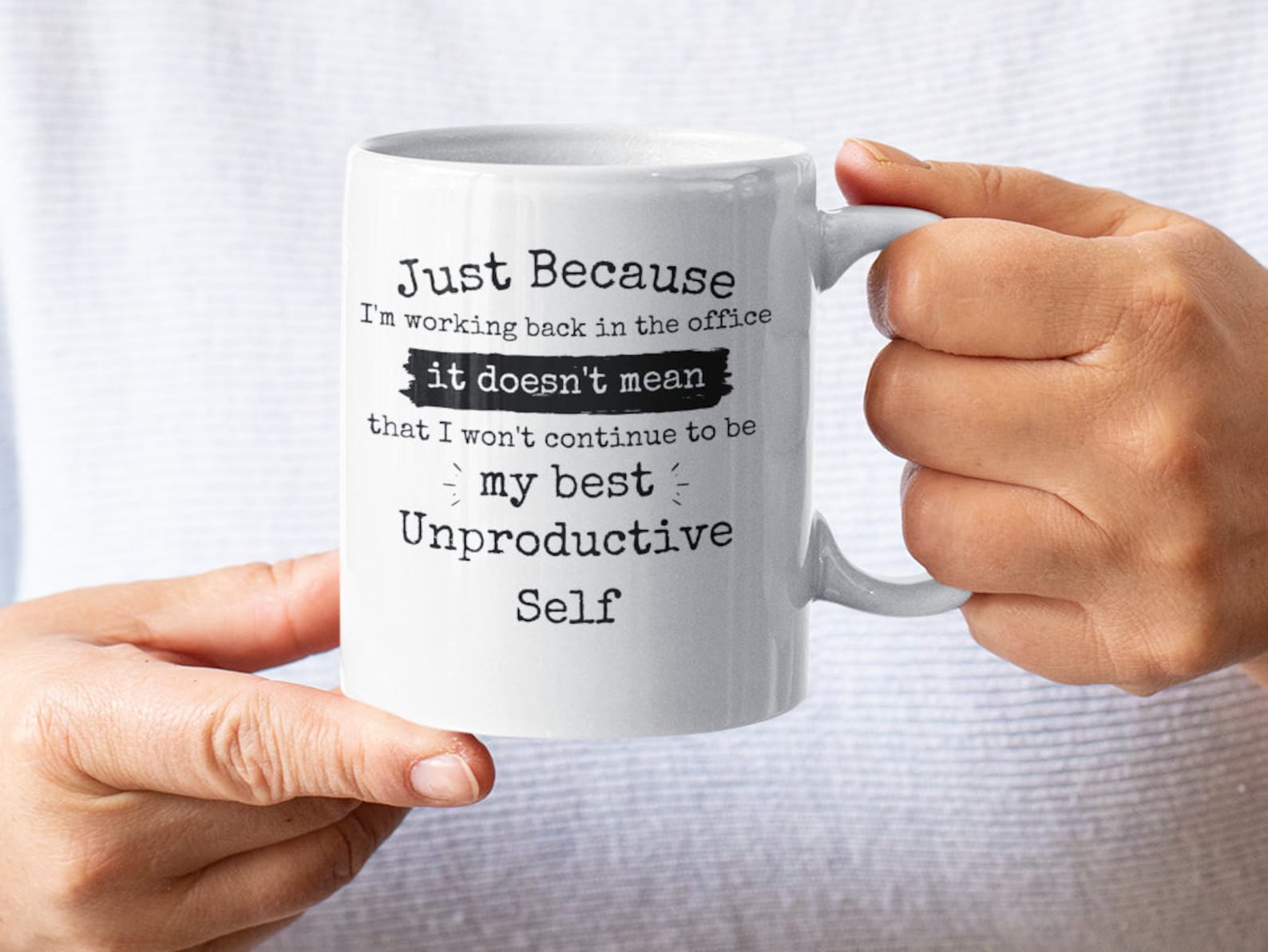 Back to Work Mug. Return to Office Mugs. Workplace Gift. Funny | Etsy