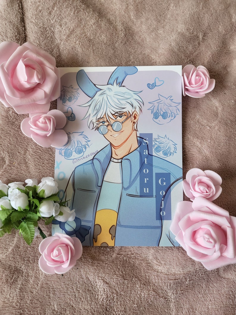 Gojo Satoru, Art Print, Anime, JJK - Etsy