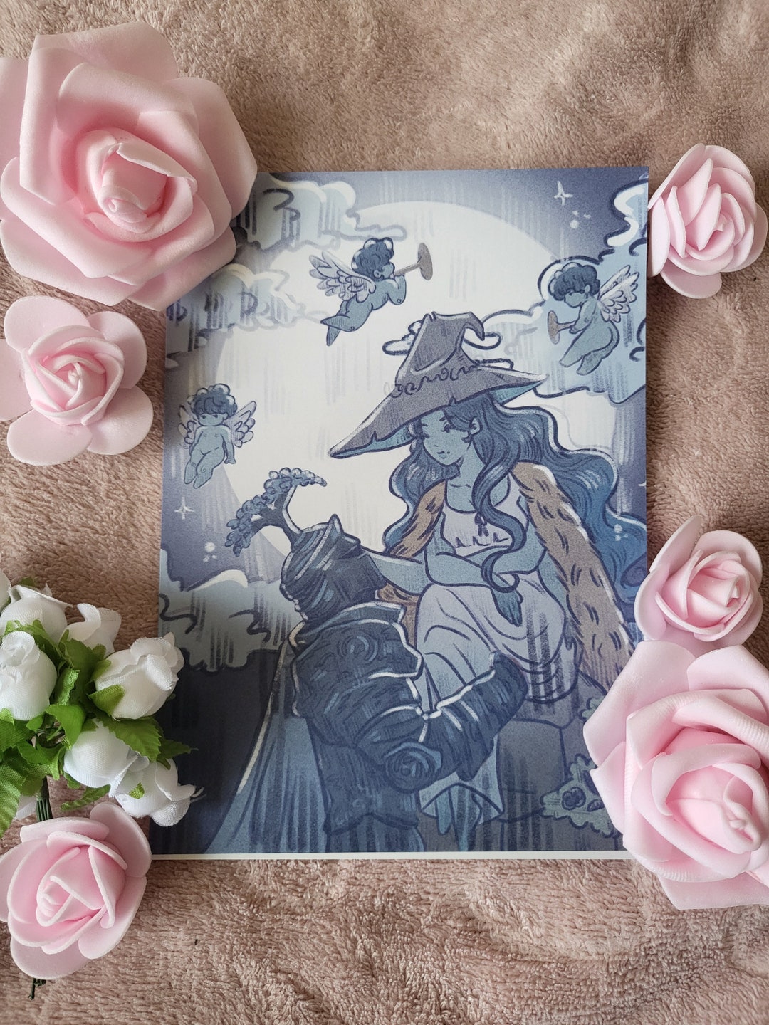 Elden Ring, Ranni the Witch and Her Tarnished, Art Print, Anime ...