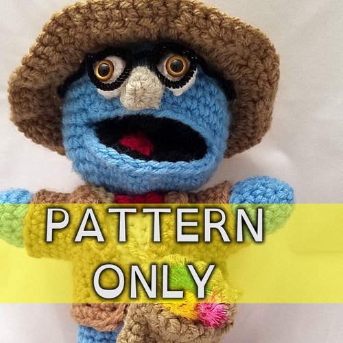 The Professor Crochet Pattern pattern Only - Etsy
