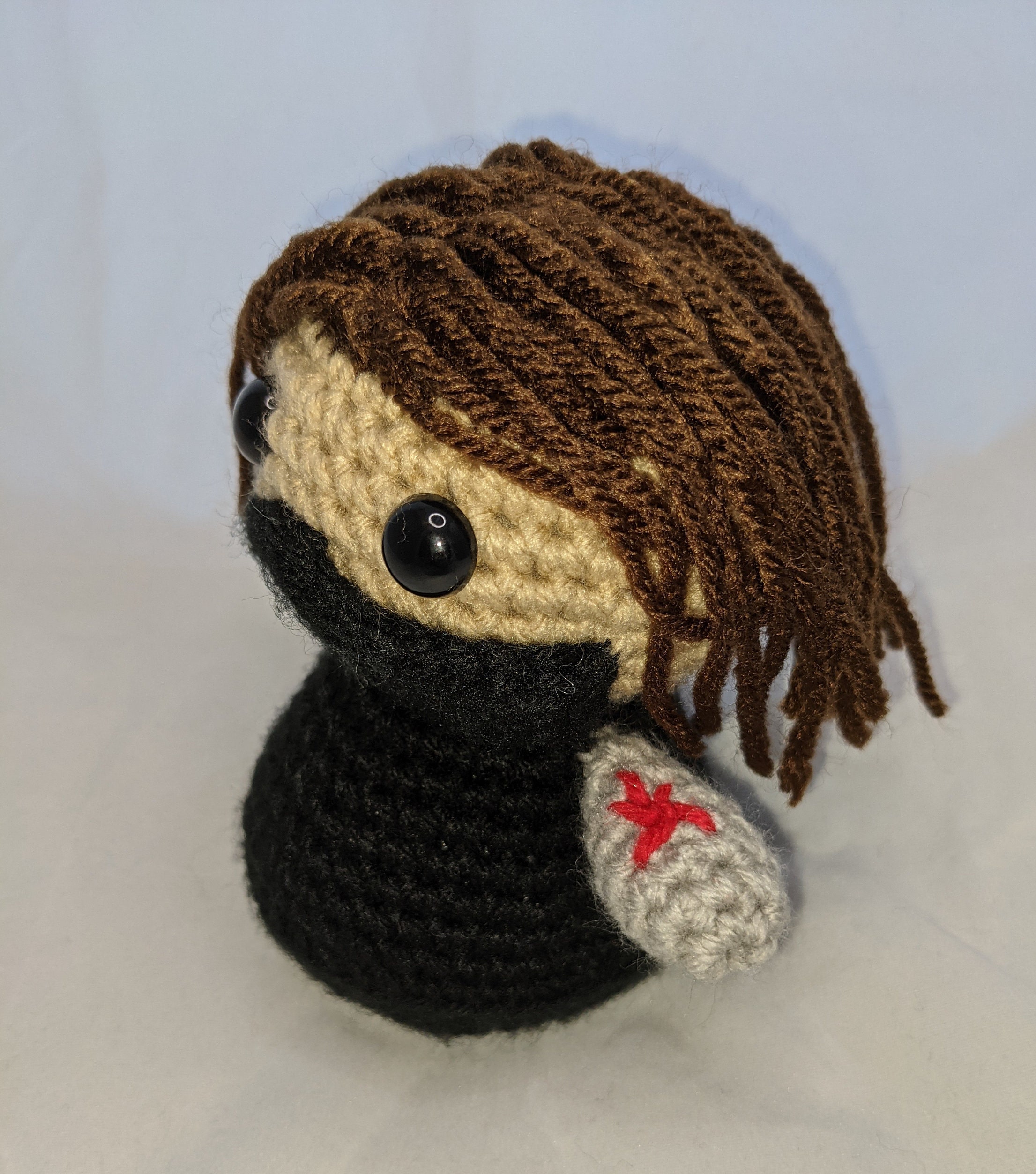 Crocheted Winter Bucky Soldier Doll V1.0 | Etsy
