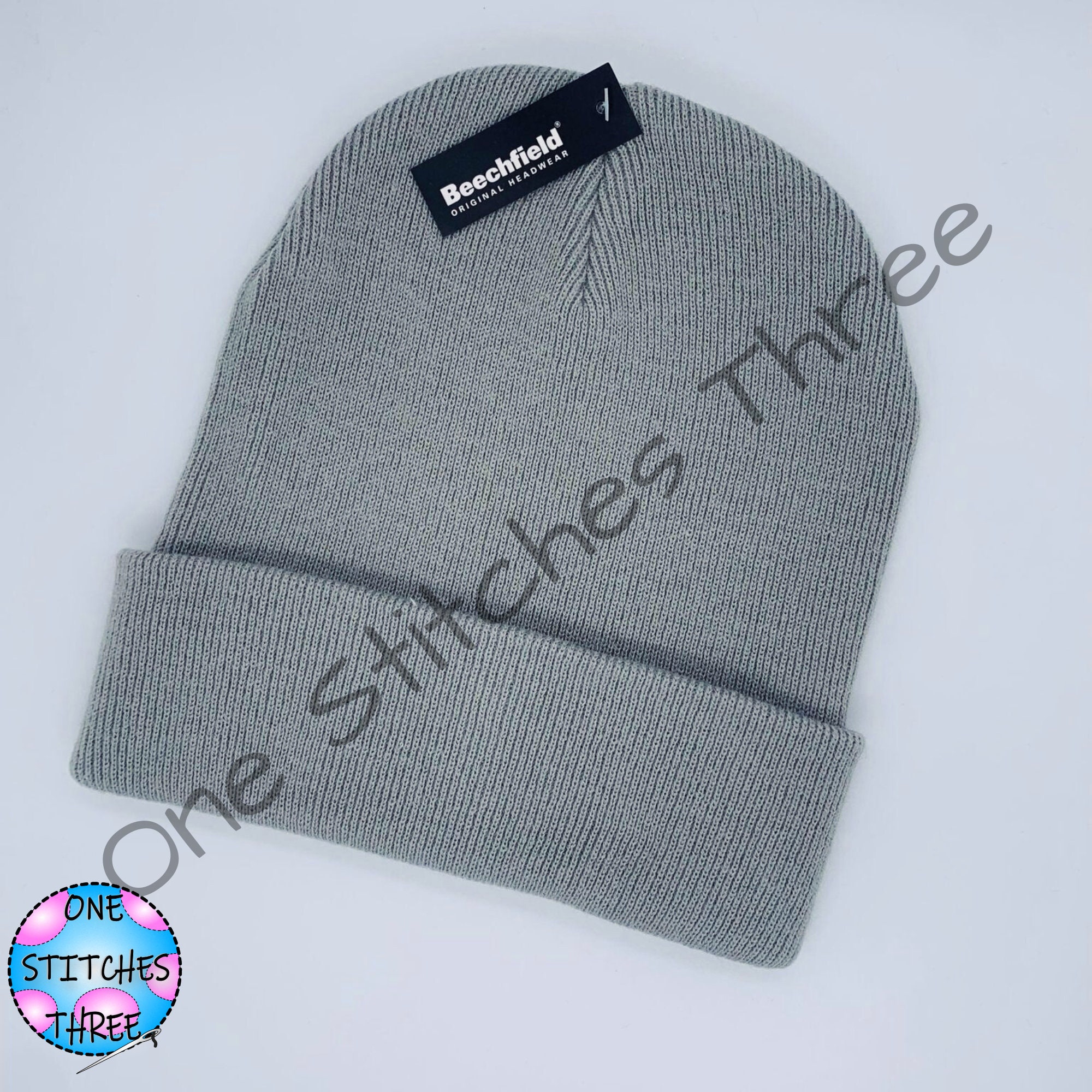 Personalised Embroidered Name Beanie Custom Name Winter Hat ...