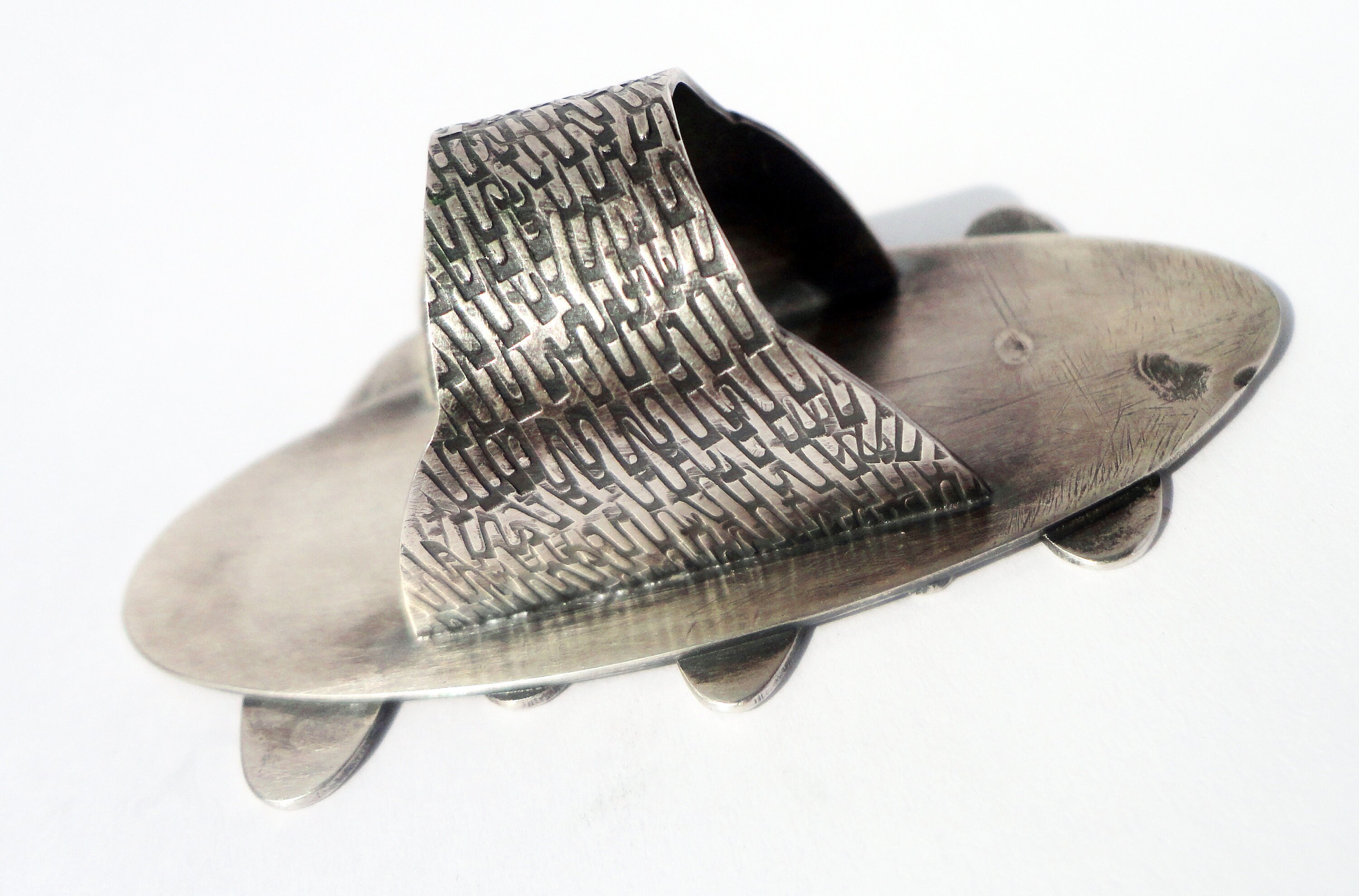 HANDMADE Sterling Silver Ring,handmade Mid-century Ring,handmade ...