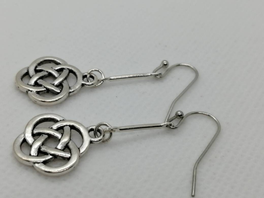 Celtic Earrings, Silver Earrings, Irish Earrings, Scottish Earrings ...