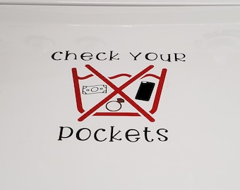 Check Your Pockets - Etsy
