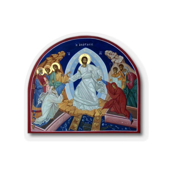 The Resurrection Anastasis the Harrowing of Hades Great - Etsy