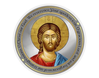 Miraculous Jesus Christ Sticker for Inspirational Reminders - Etsy