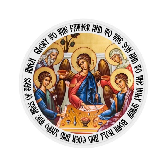The Holy Trinity With Glory to the Father and to the Son and - Etsy