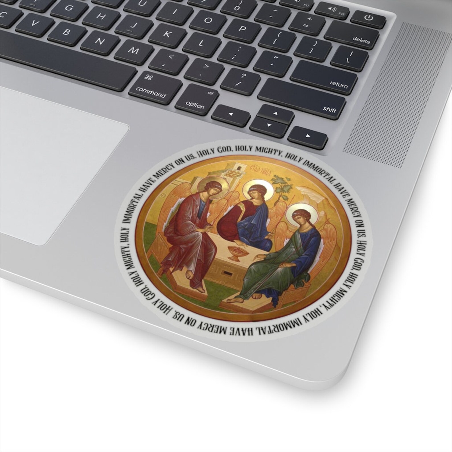 The Holy Trinity With Holy God, Holy Mighty, Holy Immortal Hospitality ...