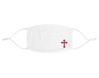 Red Cross Face Mask - Etsy