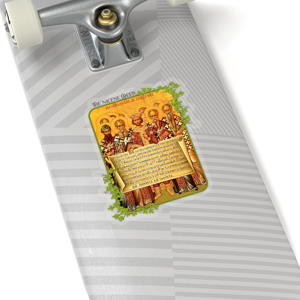 The Nicene Creed Icon Sticker | Orthodox Faith | Gift Idea | Christian ...