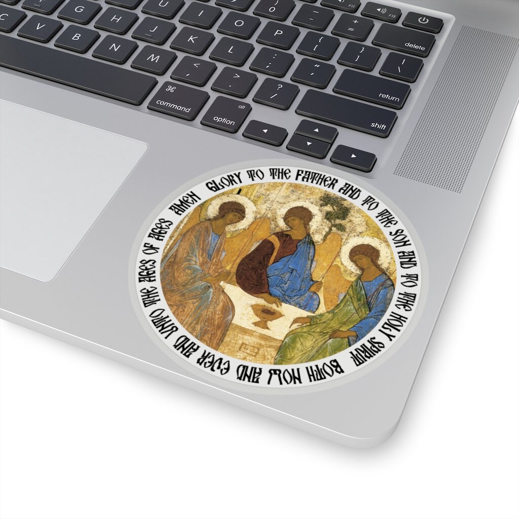 The Holy Trinity With Glory to the Father and to the Son and to the ...