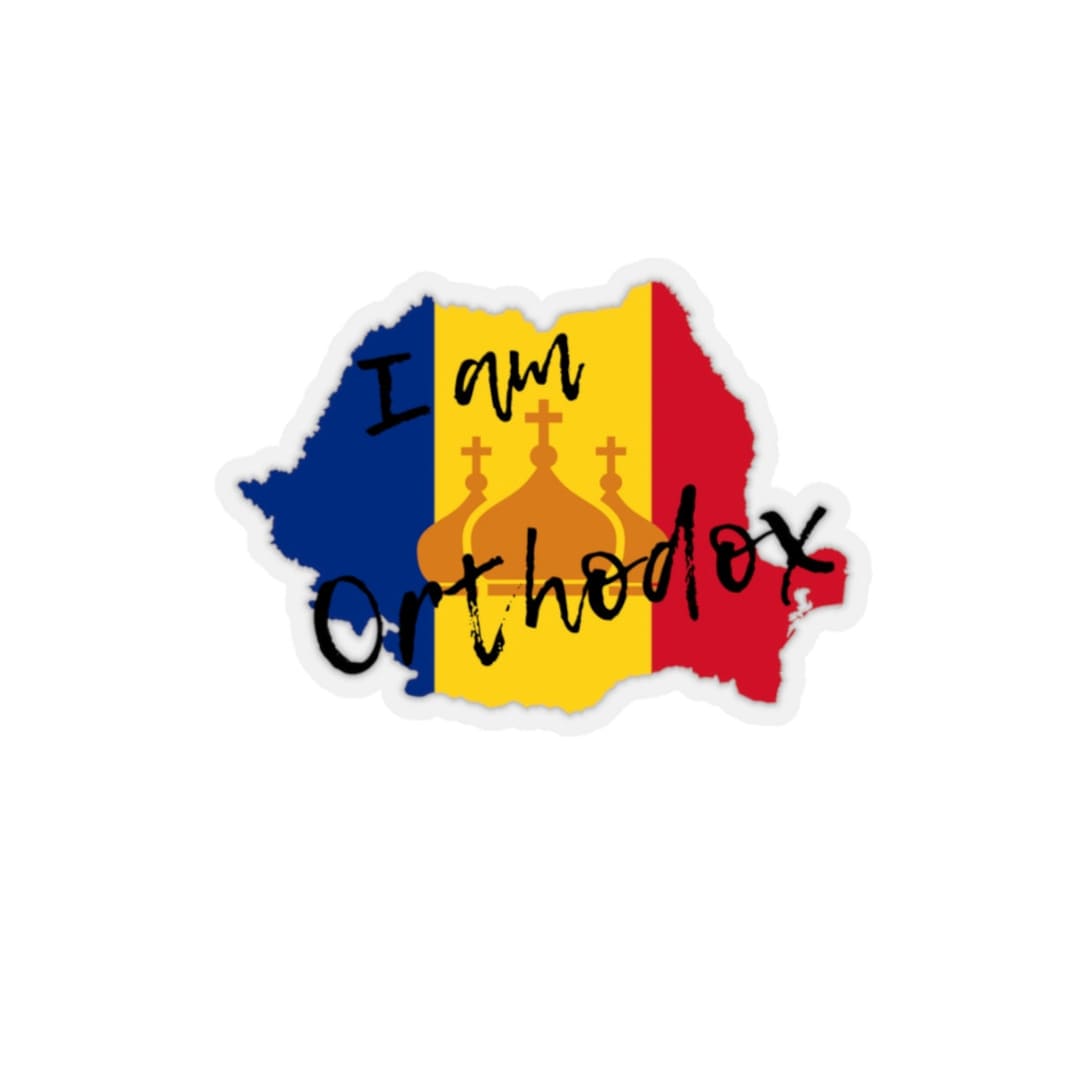 I Am Orthodox Sticker 2 | Orthodox Faith | Gift Idea | Christian Gift ...