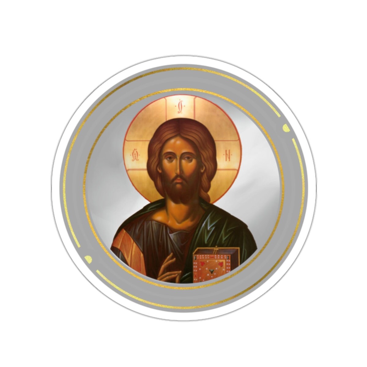 Jesus Christ Sticker Orthodox Faith Gift Idea Christian - Etsy