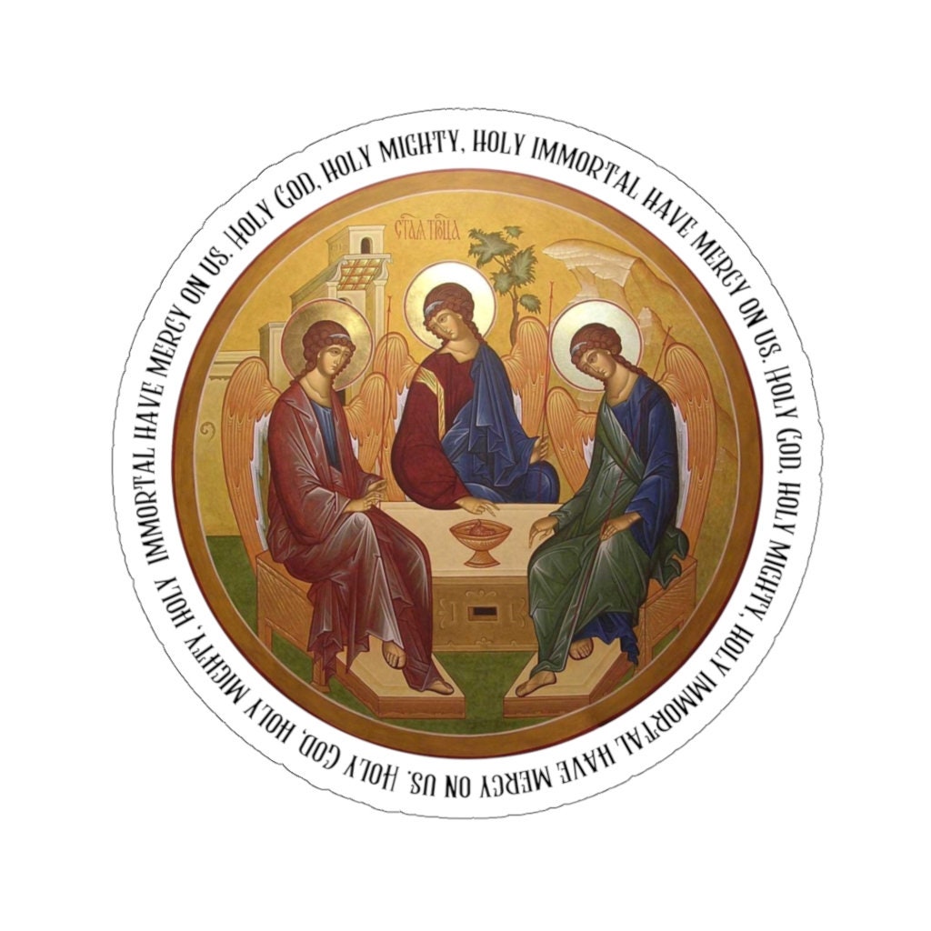 The Holy Trinity With Holy God Holy Mighty Holy Immortal - Etsy