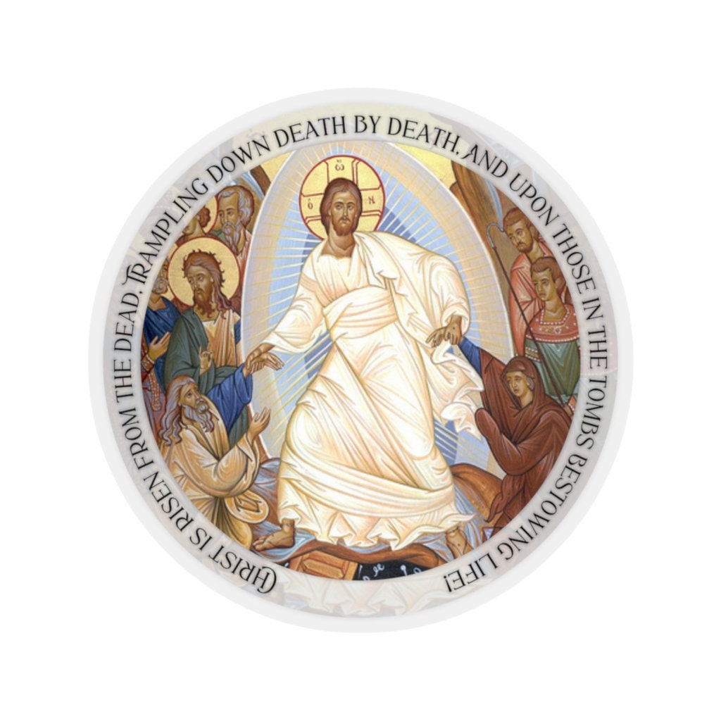 Resurrection of Christ 4 With Paschal Troparion | Great and Holy Pascha ...