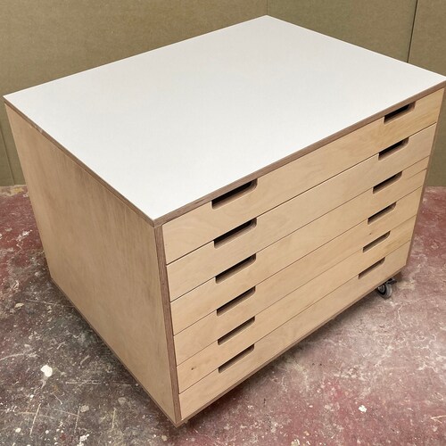 A1 Plan Chest 6 Drawers - Etsy UK