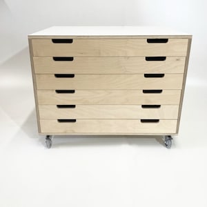A1 Plan Chest 6 Drawers - Etsy UK