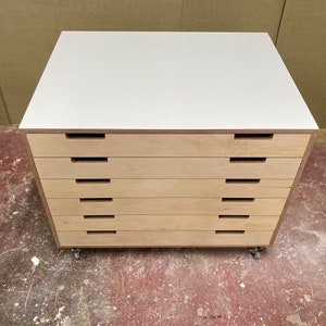 A1 Plan Chest 6 Drawers - Etsy UK