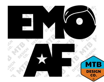 Emo Svg - Etsy Australia