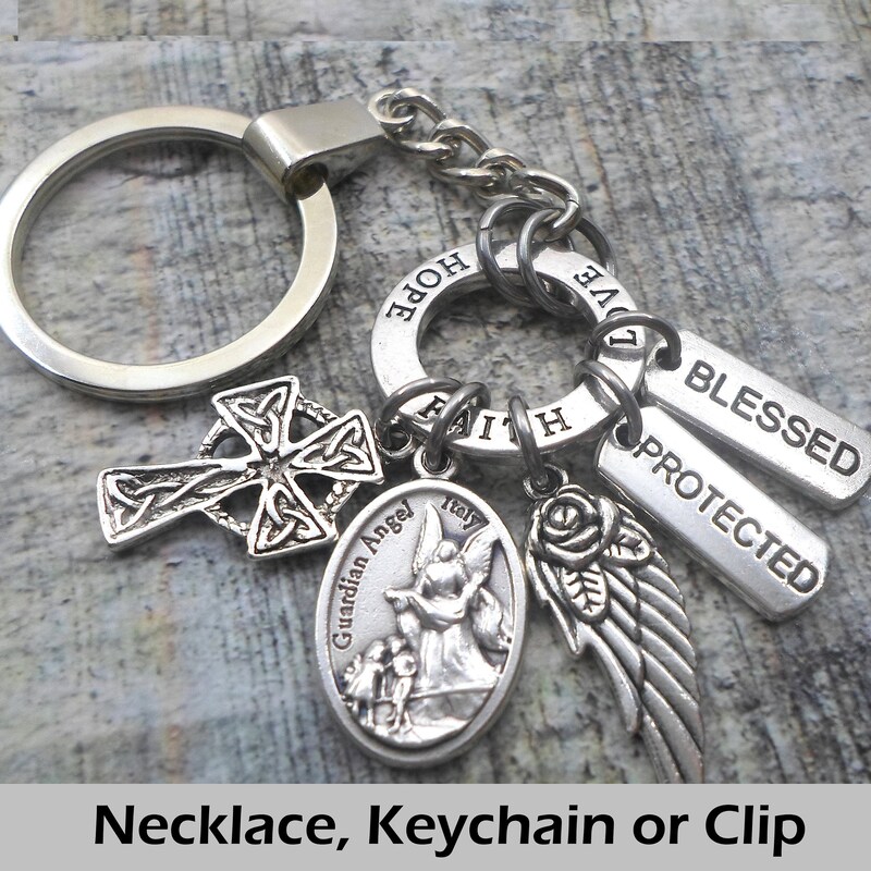 Guardian Angel Amulet - Etsy